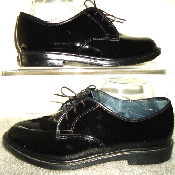 Capps | Shoes | B Capps Usa Mens Airlite Black Patent Leather Oxford ...